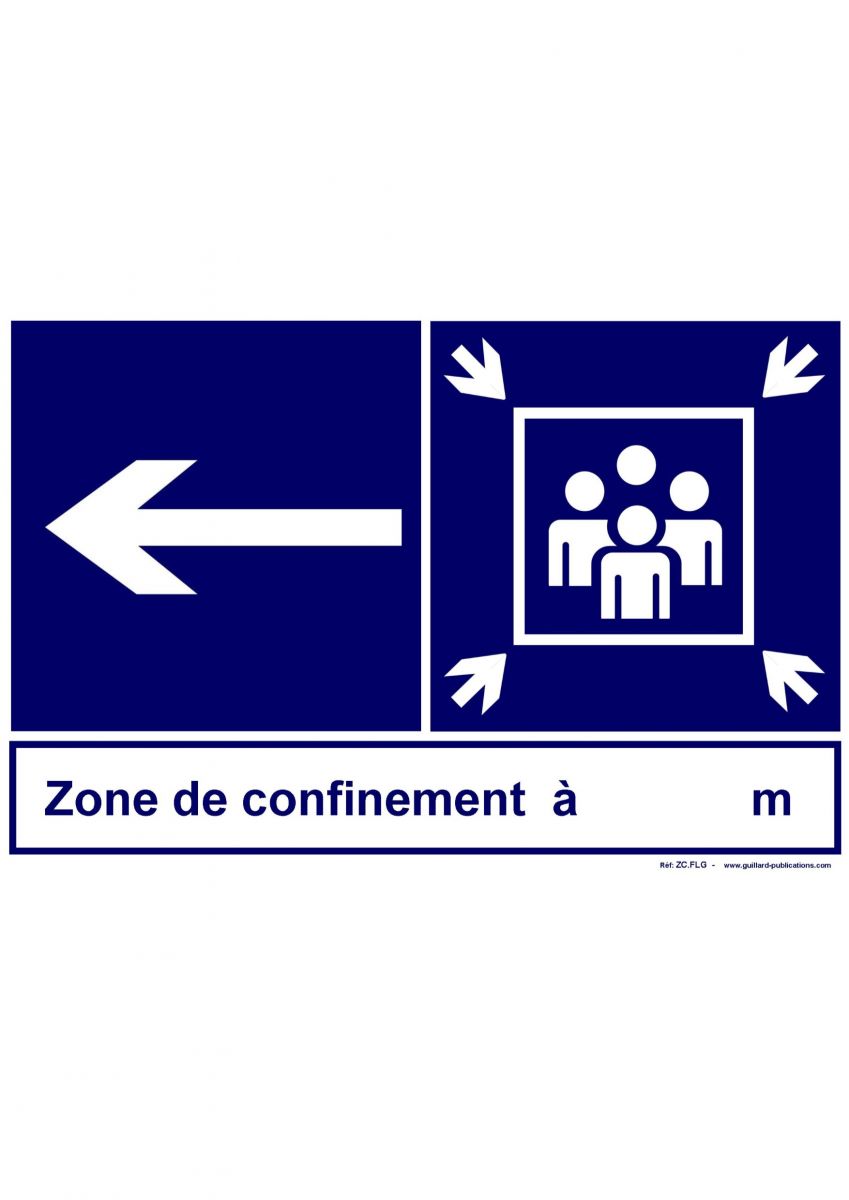 ERP et ERT - Panneau consignes EVACUATION en bandes dessinées - EVAC.BD