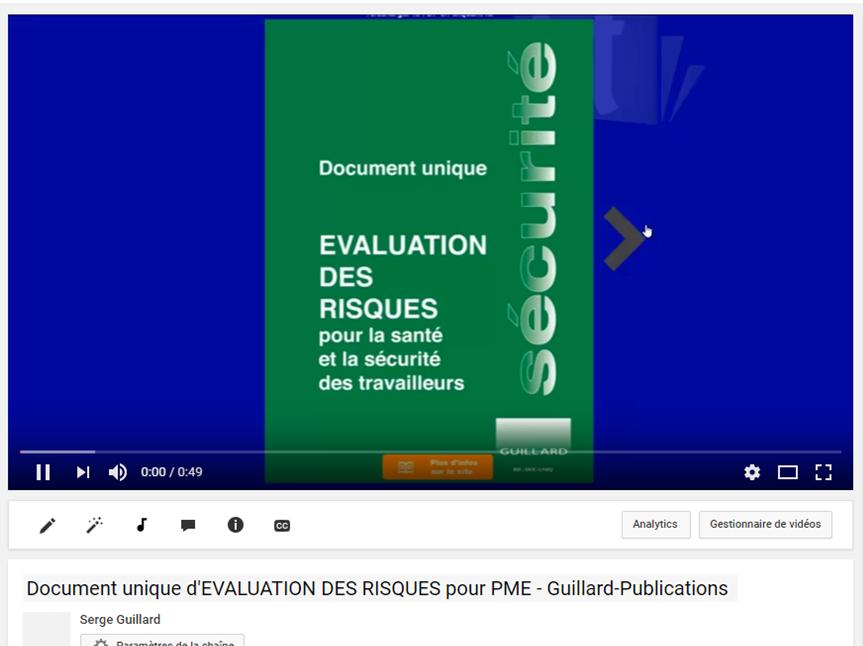 DUER - Document Unique d'Evaluation des Risques pour TPE, PME ...